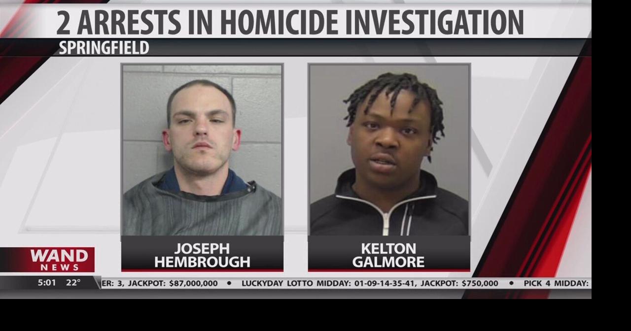 Murder suspects arrested in Springfield homicide investigation | News ...