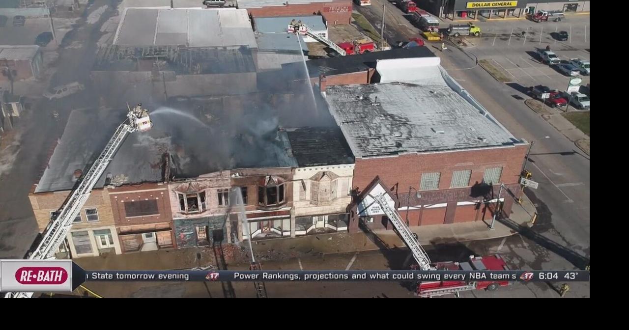 Crews fight large fire in downtown Pana | News | wandtv.com
