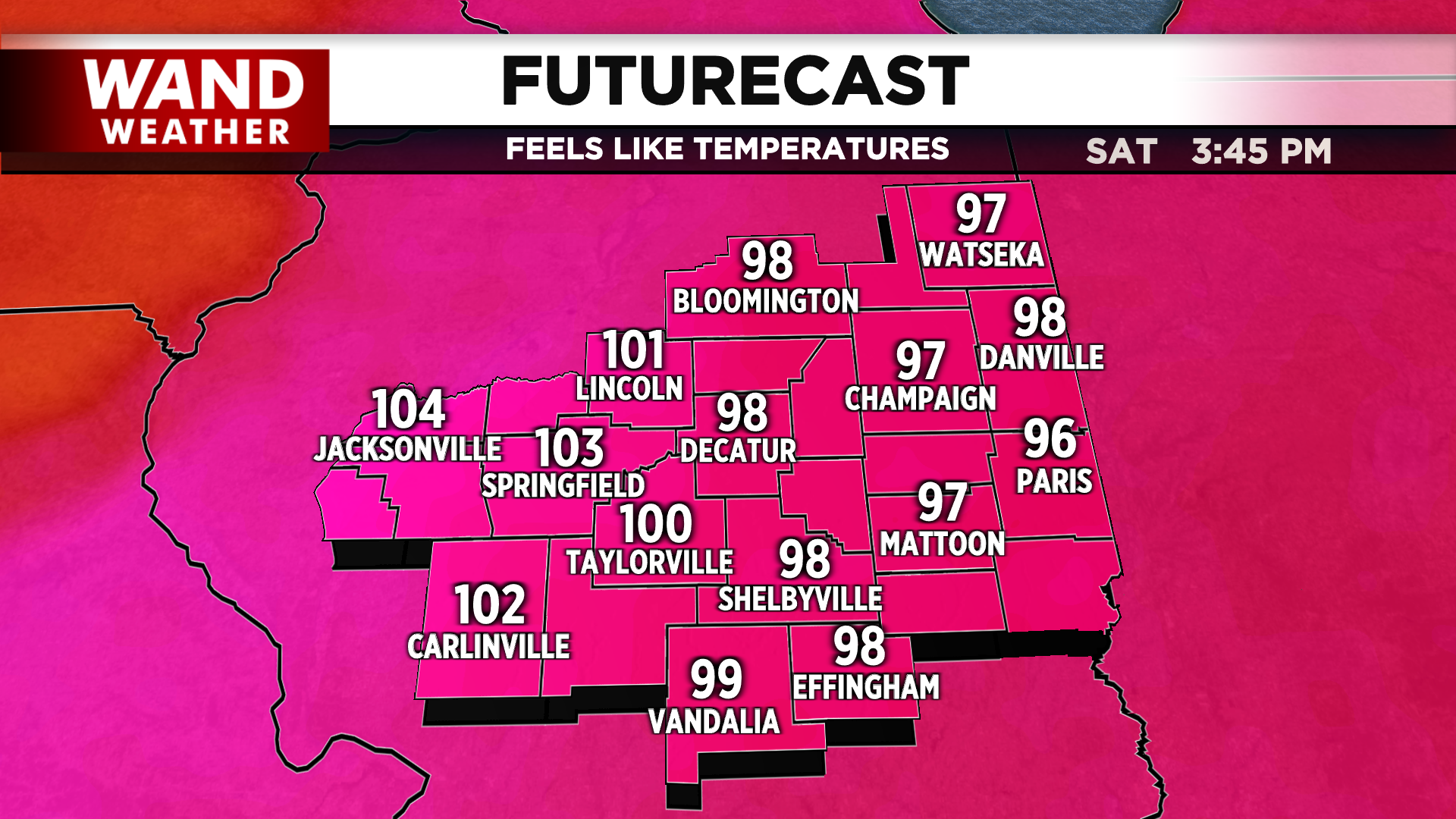 Summer sun, heat, and humidity today | Weather Blog | wandtv.com