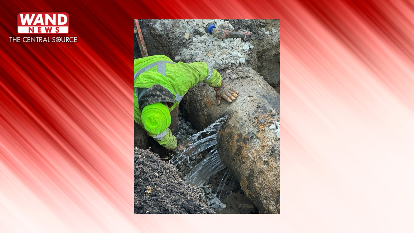 Water main break in Springfield IL repaired | News | wandtv.com