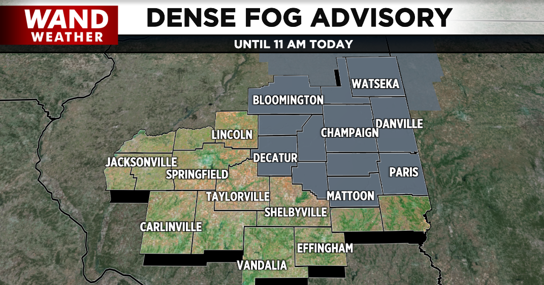 Dense fog for Tuesday morning commute | News | wandtv.com