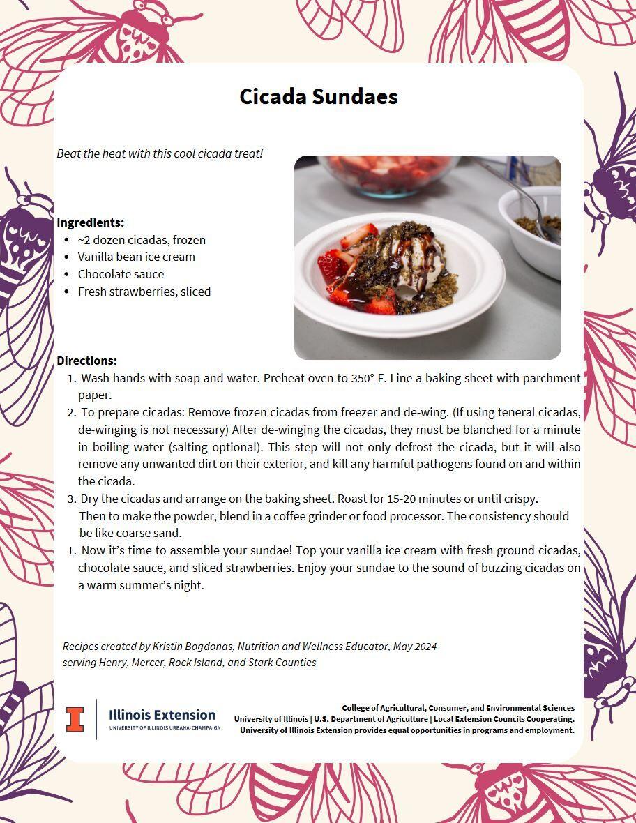 Cooking up cicadas; U of I Extension shares recipes for cicada snacks | Community | wandtv.com