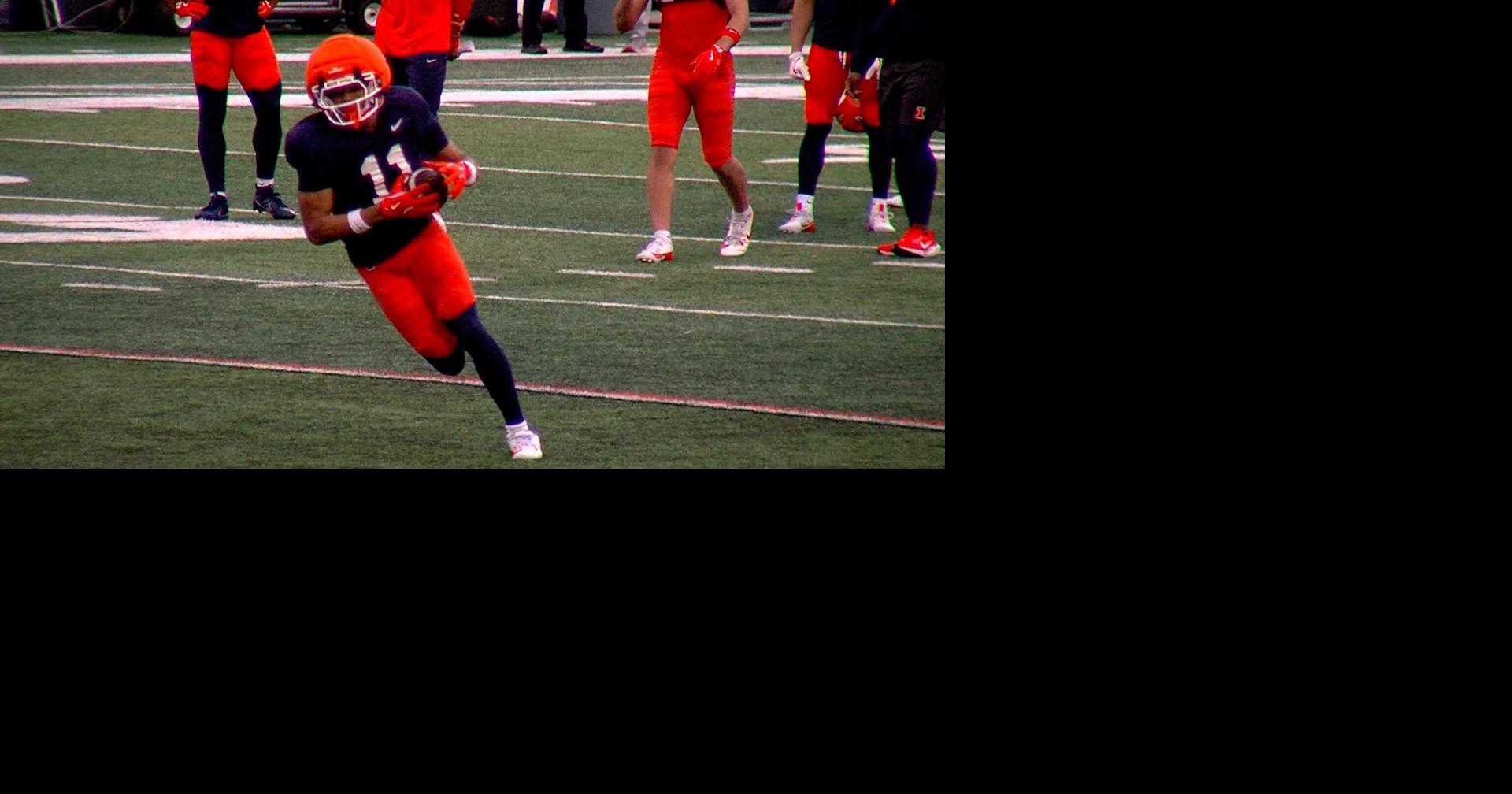 Mt. Zion's own Brayden Trimble turning heads at Illini Spring Football ...