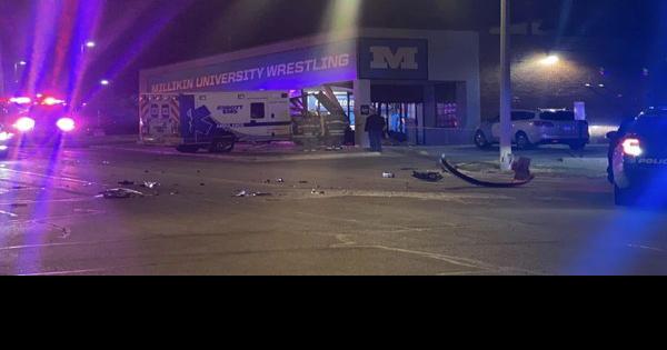 Ambulance involved in crash near downtown Decatur | Top Stories ...