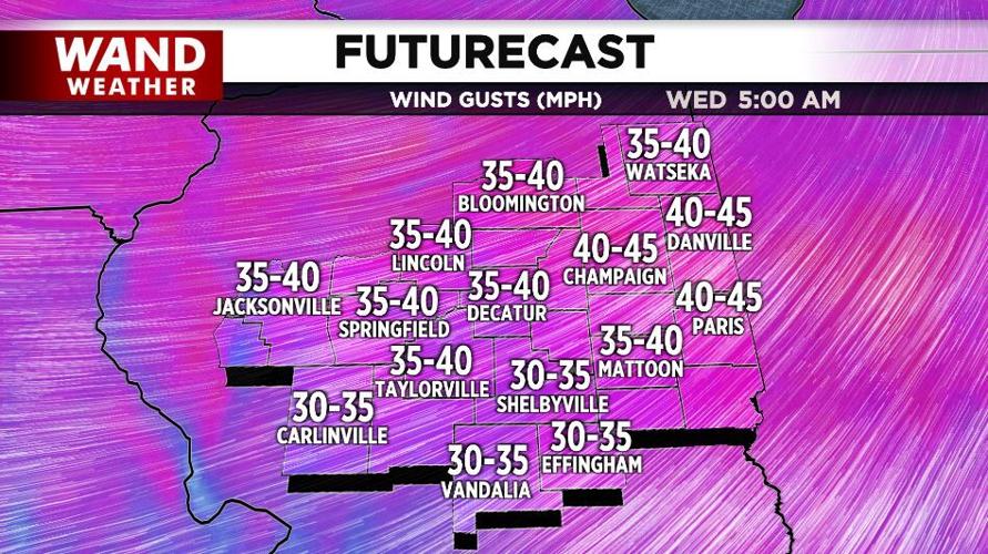 Two weather systems to bring strong winds to Central Illinois | News ...