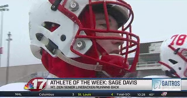 Athlete of the Week: Sage Davis | Sports | wandtv.com