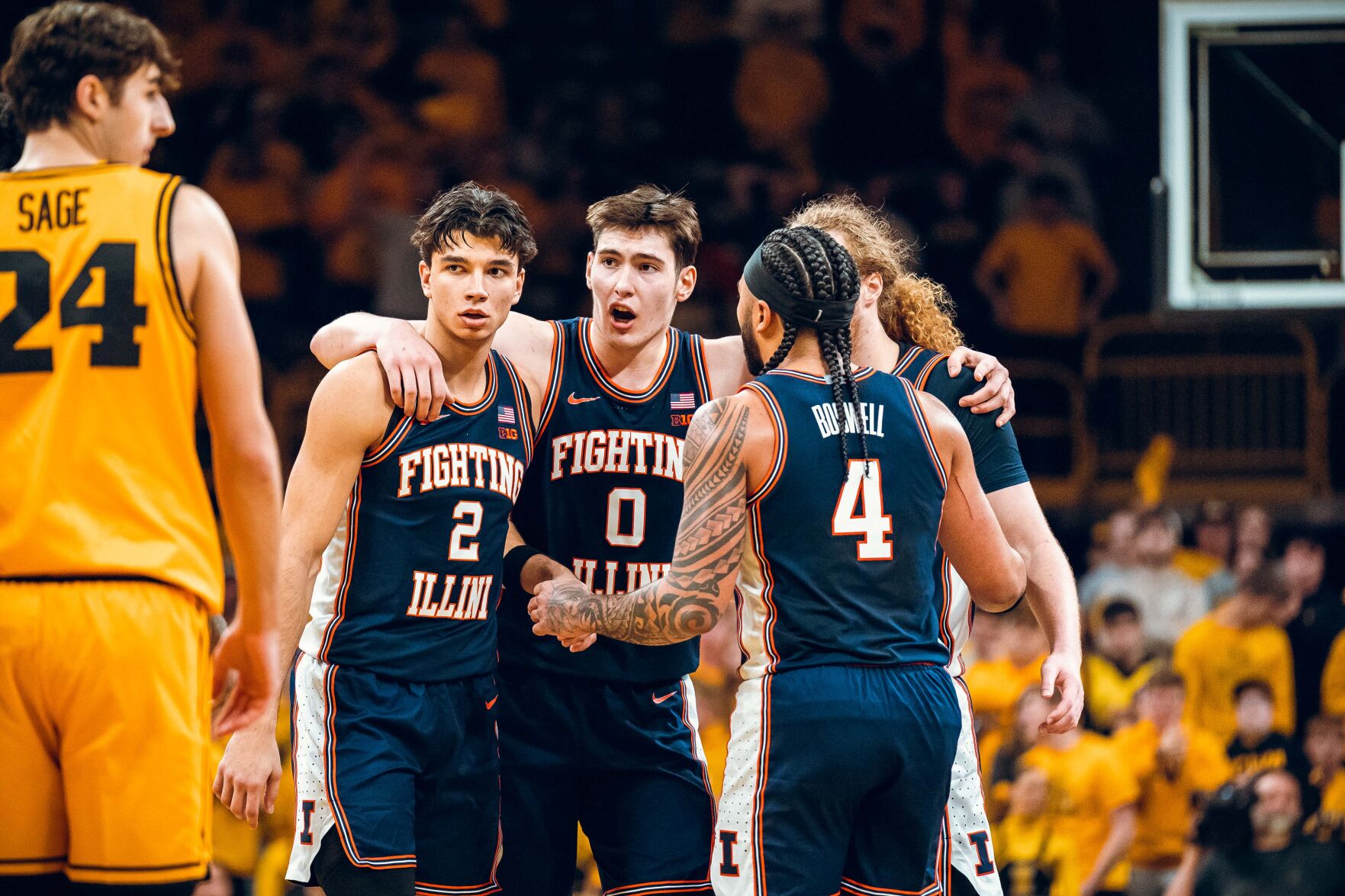Illinois MBB faces Big Ten rival Iowa in the Elite Eight | Sports ...