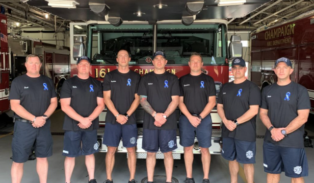 Champaign firefighters run in honor of Chris Oberheim | Top Stories ...