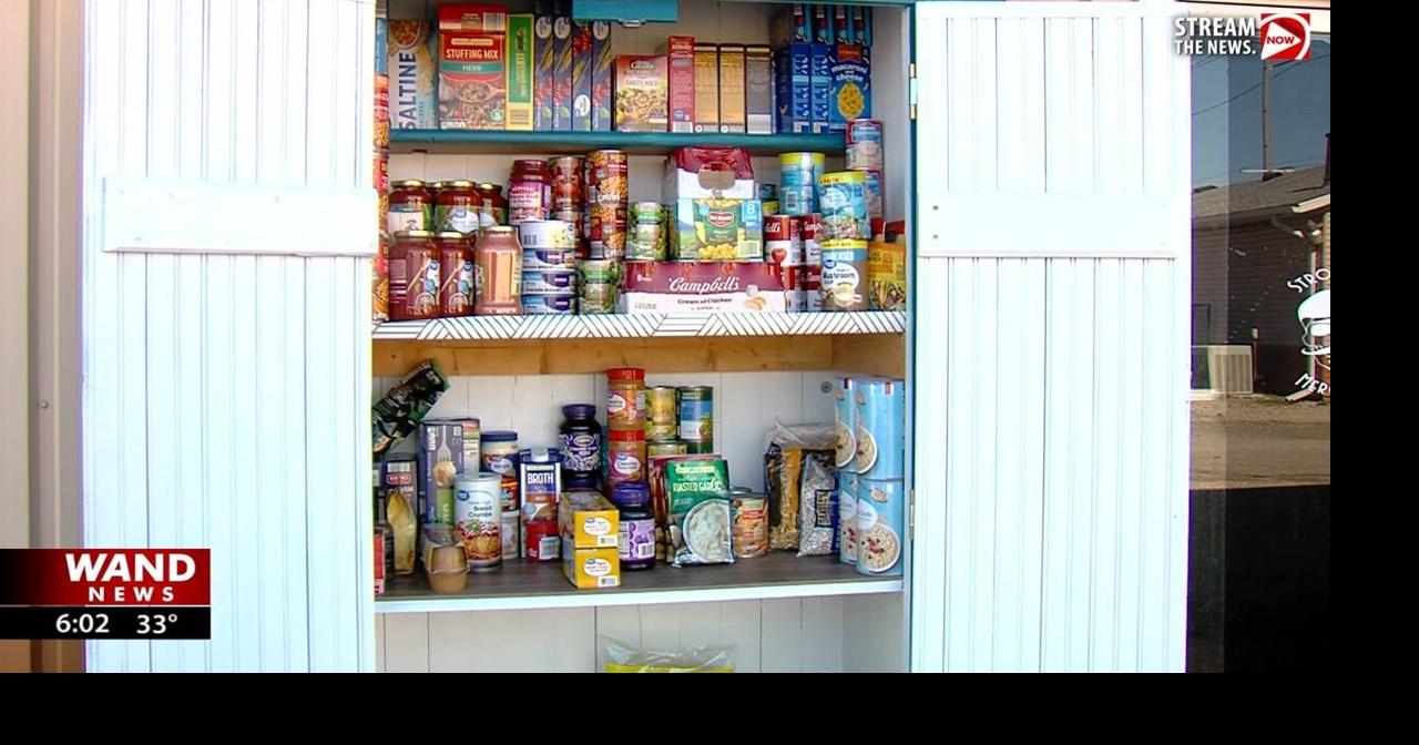 Local man starts mini food pantry in honor of parents | Local News ...