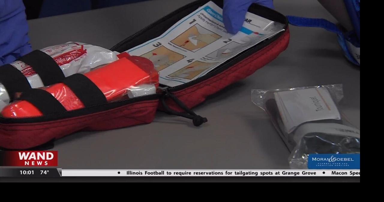 Youth and adults are encouraged to "Stop the Bleed" as gun violence ...