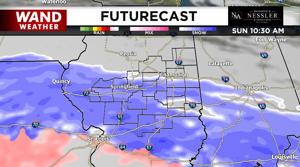 Snow begins to fall across central Illinois, Winter Storm Warning in ...
