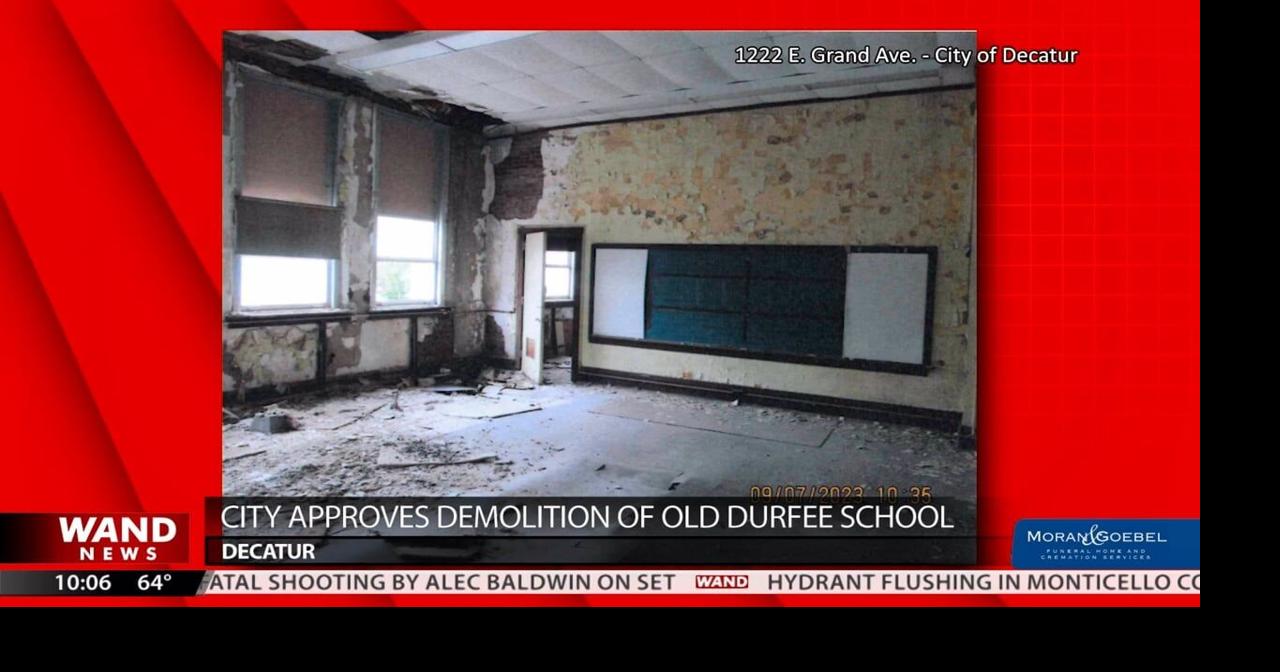 Decatur City Council approves demolition of old Durfee School | News ...