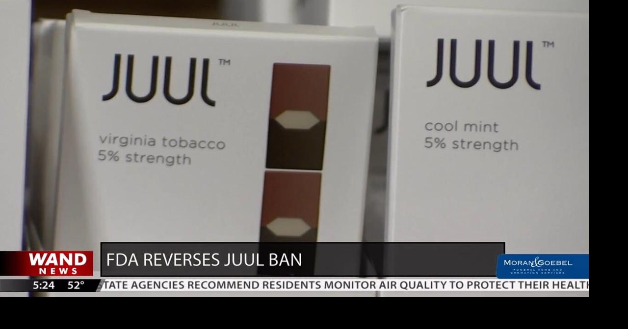 The FDA reverses its ban on Juul e-cigarettes | News | wandtv.com