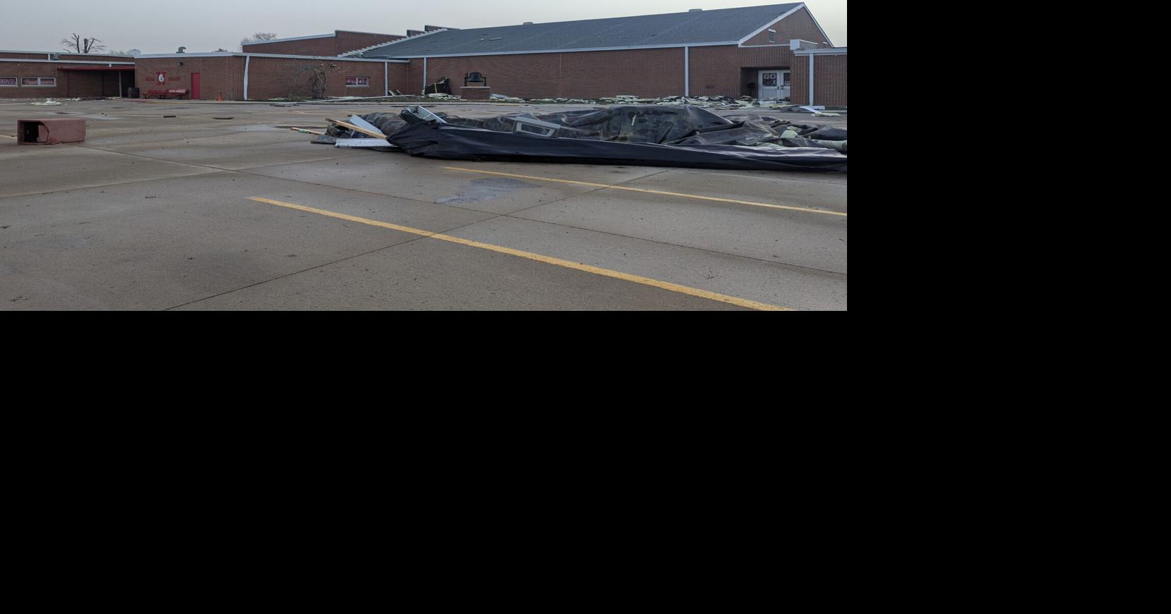 Neoga schools left damaged from overnight storms | News | wandtv.com