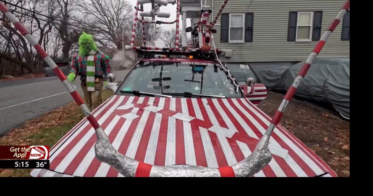 Rhode Island man known for his candy cane car | Videos | wandtv.com