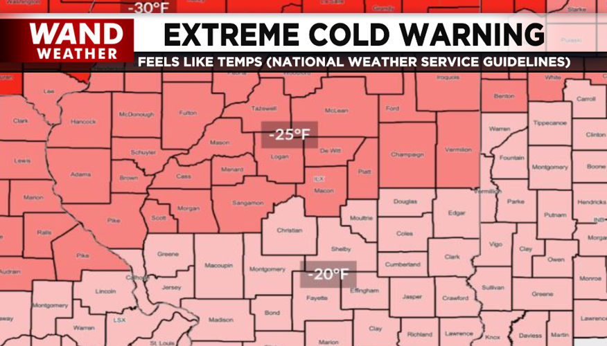 how cold for a red warning