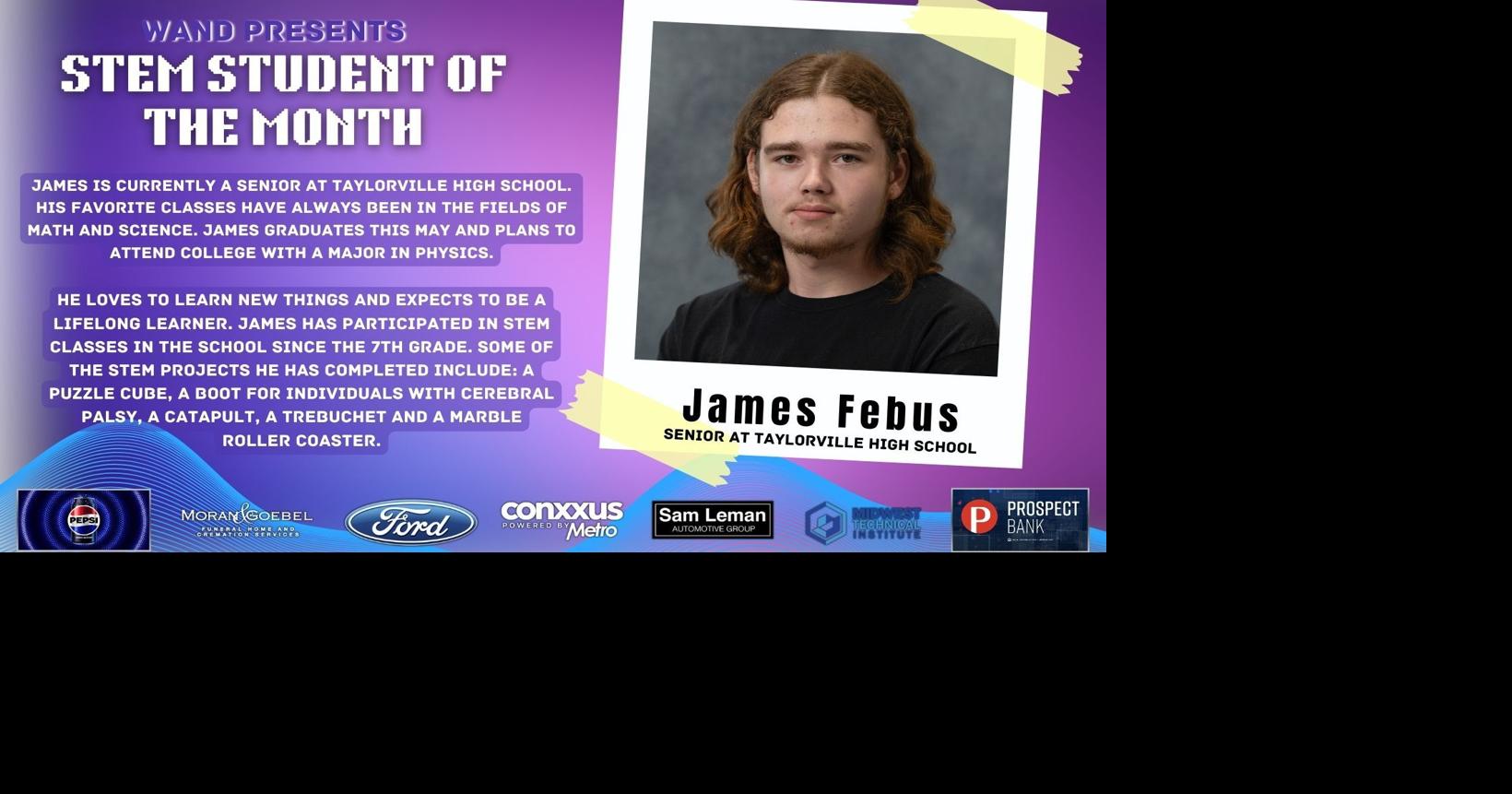 WAND's Stem Student of the Month: James Febus | | wandtv.com
