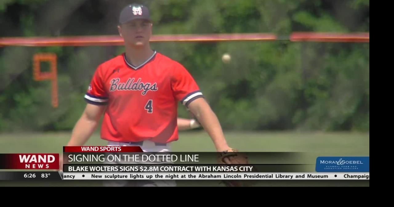 Mahomet-Seymour's Blake Wolters signs with Royals | Sports | wandtv.com