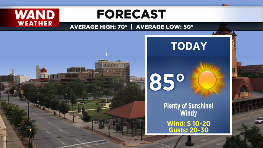 Elevated fire weather concerns today | Weather Blog | wandtv.com