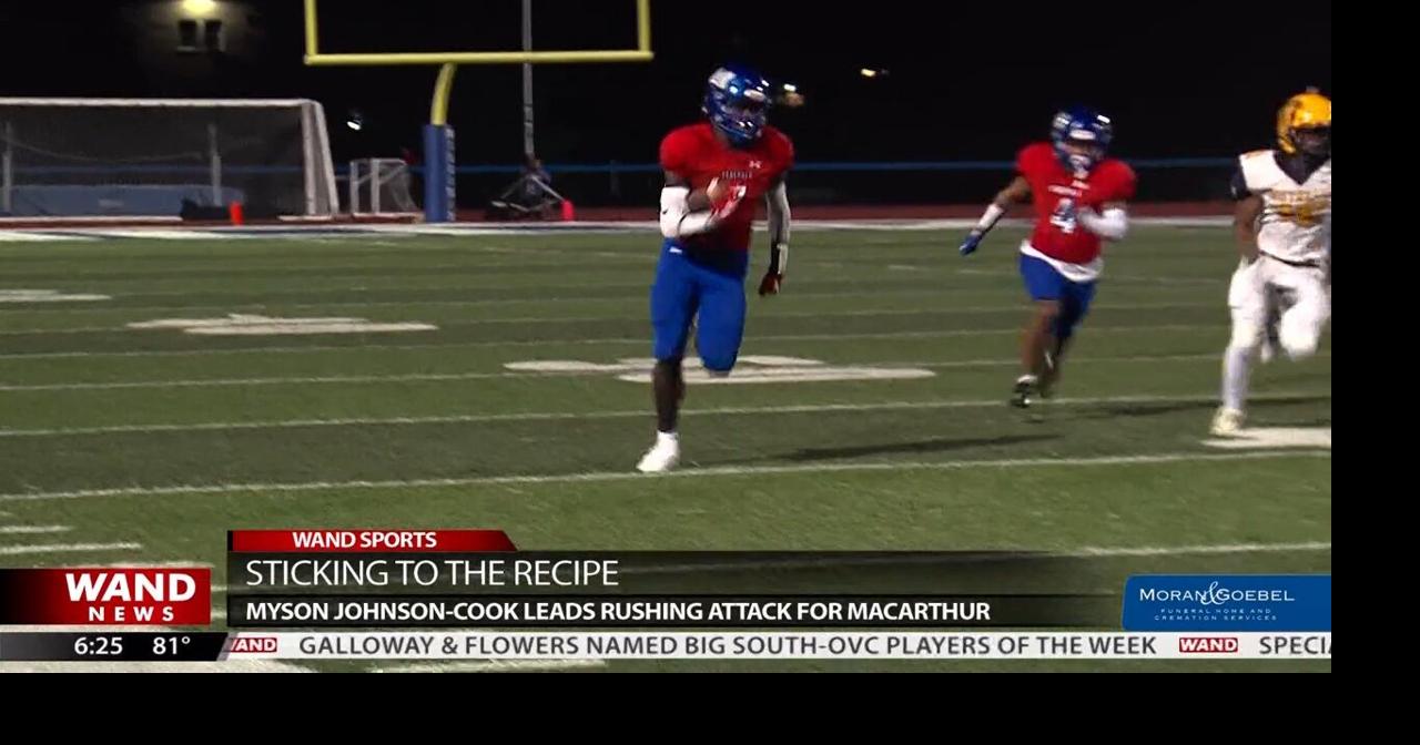 "It's an honor to play with him": Myson Johnson-Cook leads MacArthur ...