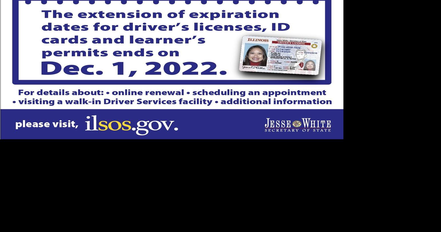 Secretary of State: License and ID expiration extensions end in ...