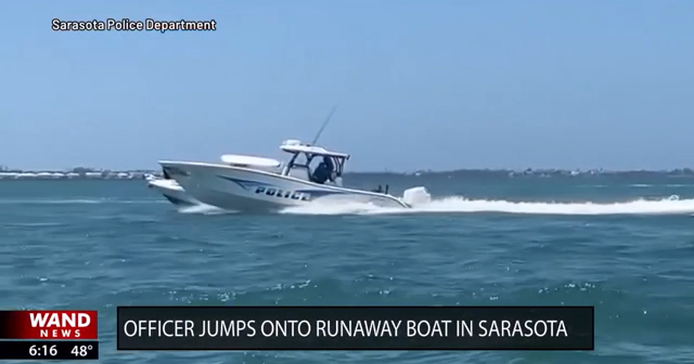 Officer jumps onto runaway boat | Crime | wandtv.com