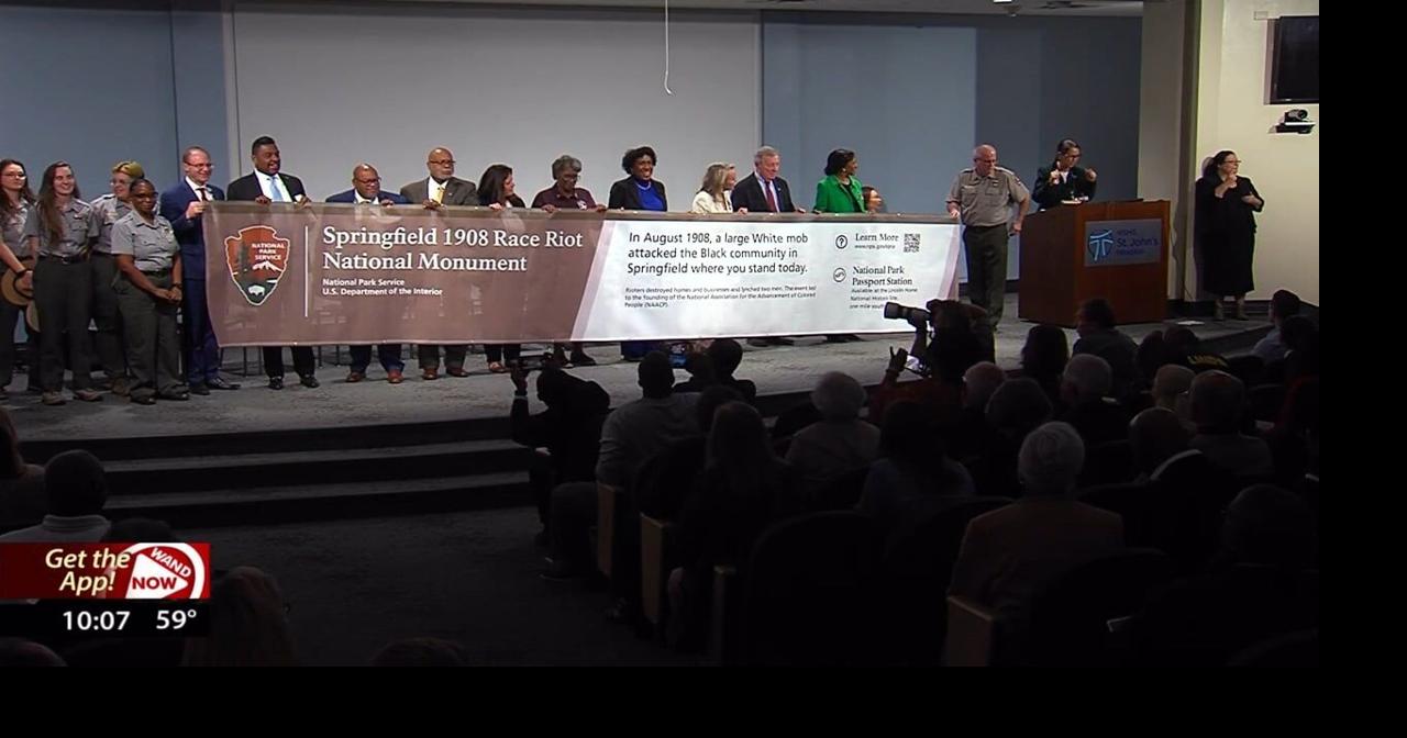 Ceremony held to mark designation of Springfield 1908 Race Riot ...