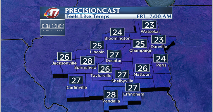 A chilly Friday morning expected | Weather | wandtv.com