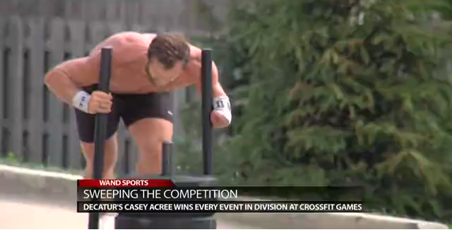 Casey Acree wins every event in Upper Extremity Division at CrossFit ...