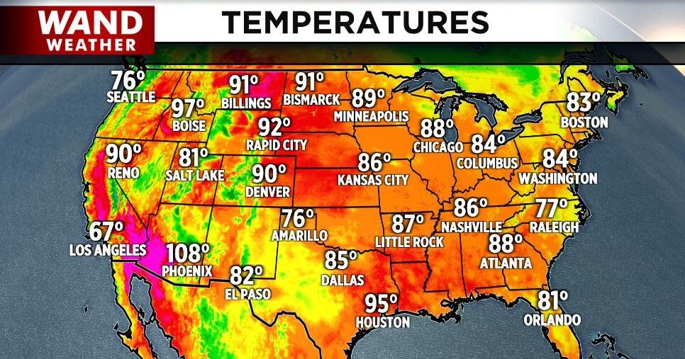 Looking at weather for the Fourth of July | Weather Blog | wandtv.com
