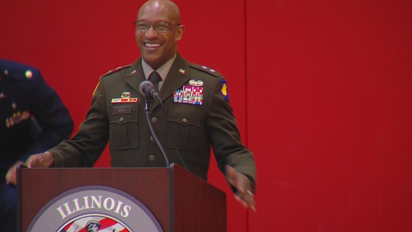 General Major Rodney Boyd becomes the first person of color to command ...