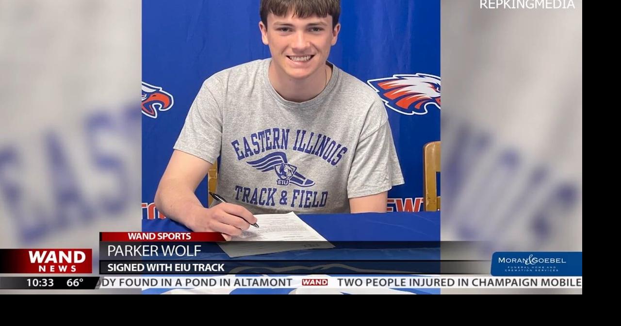 Newton's Parker Wolf signs with Eastern Illinois for track | Sports ...