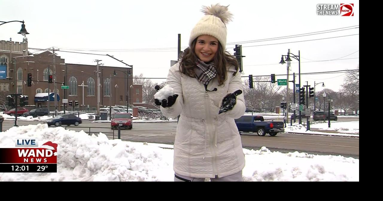 WAND's Caroline Reese gives update on winter weather conditions ...