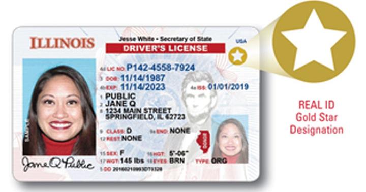 This symbol on your driver's license shows if you have a Real ID or not ...