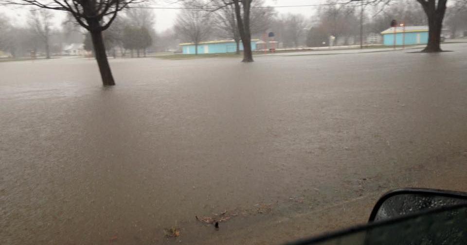 Record rainfall causing flooding issues across central Illinois | News ...