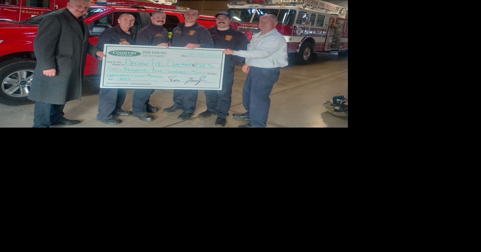 COUNTRY Financial supports Decatur Fire Depart. with Operation Helping ...
