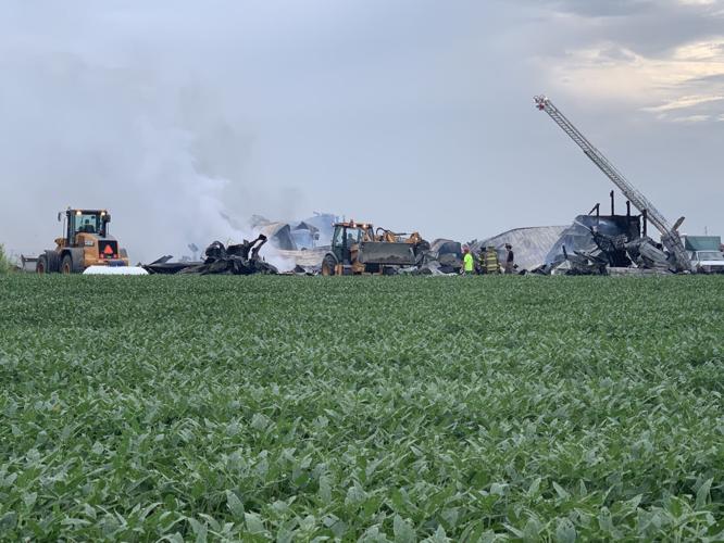 Fire destroys storage buildings at R Callahan Construction in Bethany ...