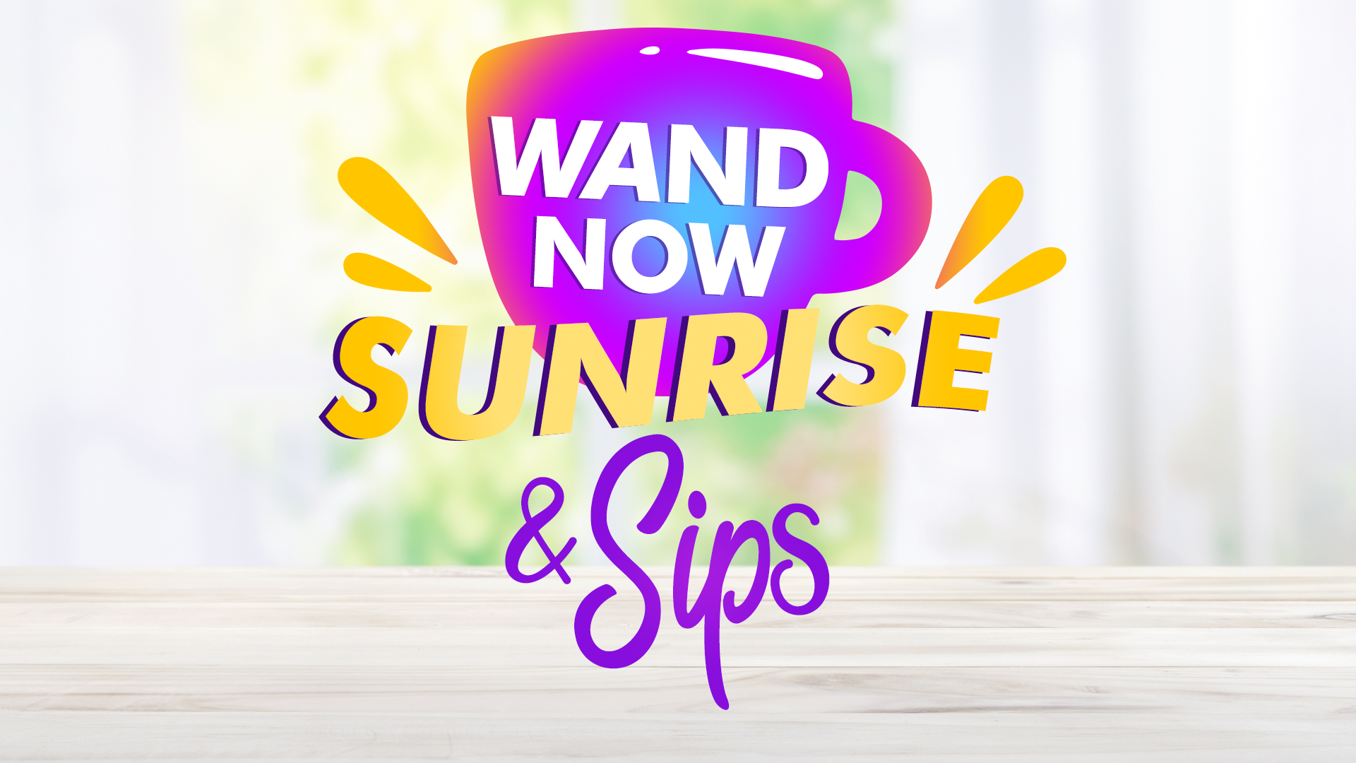 WAND to launch new streaming show 'Sunrise and Sips' | News | wandtv.com
