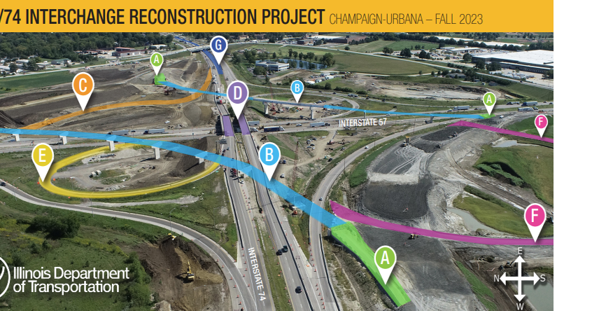 $250-mil IDOT construction project to make Champaign interchange safer ...