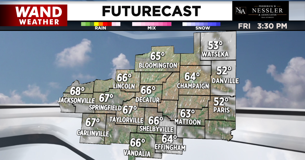 Windy, cool, rainy weather expected this weekend | News | wandtv.com