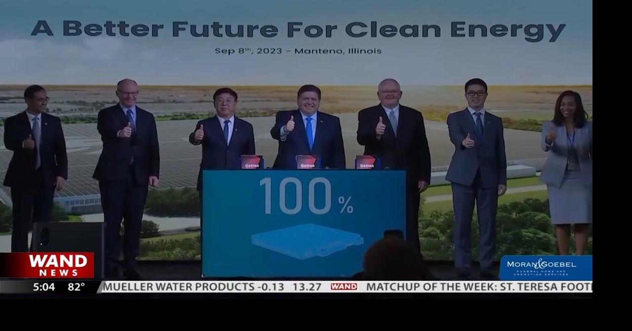 Gov. Pritzker and Gotion announce new $2 billion EV battery gigafactory in Kankakee County ...