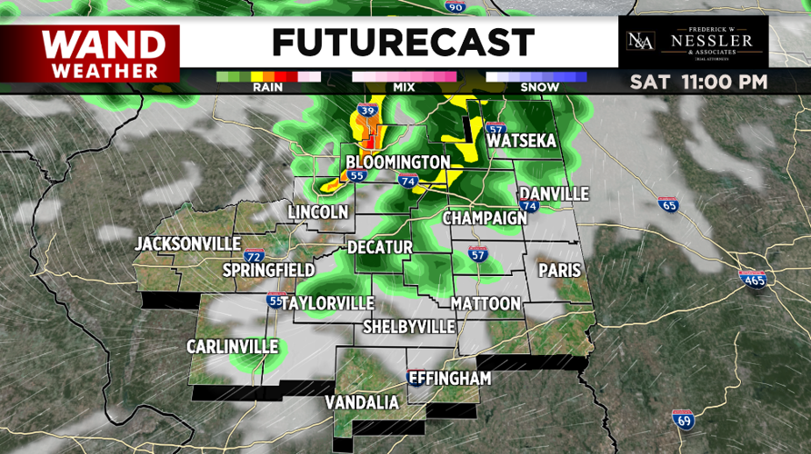 Windy, cool, rainy weather expected this weekend | News | wandtv.com