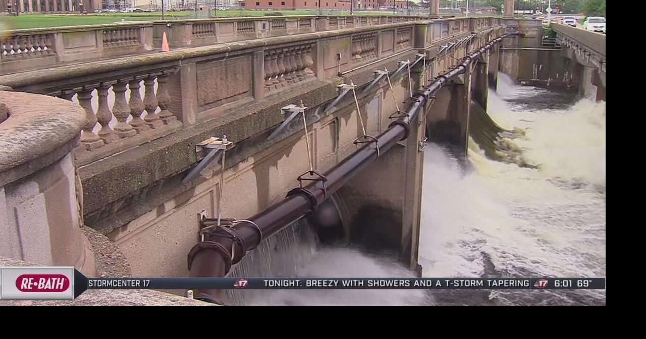 Heavy rain leads to excess water coming out of Spaulding Dam | News ...