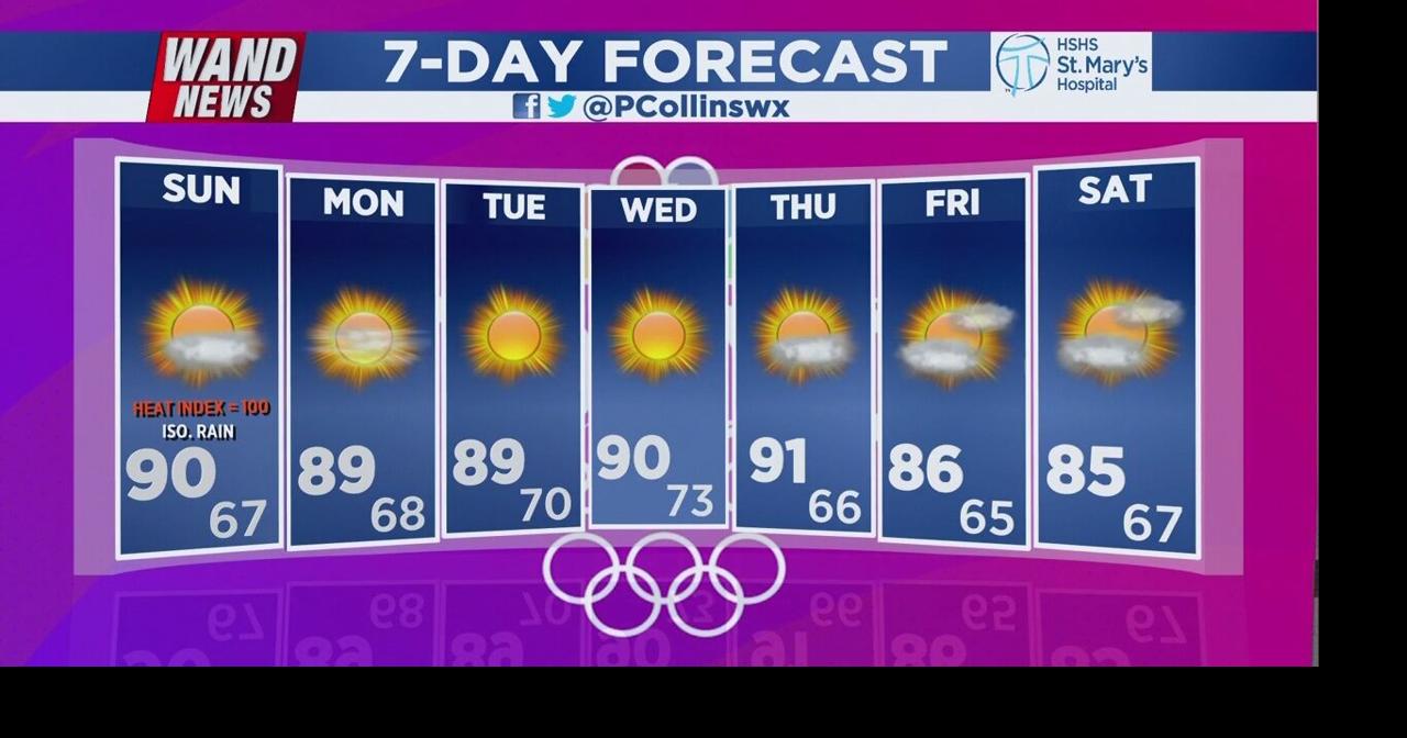 WAND WEATHER -- JULY 25TH, 2021 | | wandtv.com