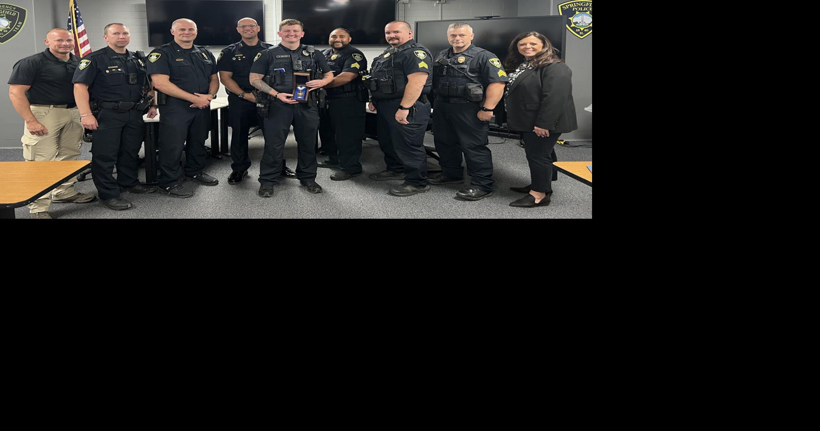 Springfield Police officer honored for saving stabbing victim's life ...