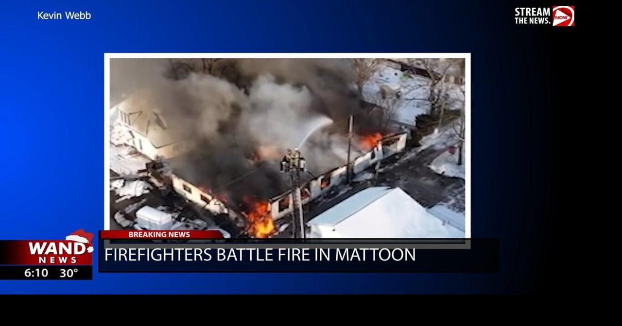 Firefighters battling large fire in Mattoon IL | News | wandtv.com