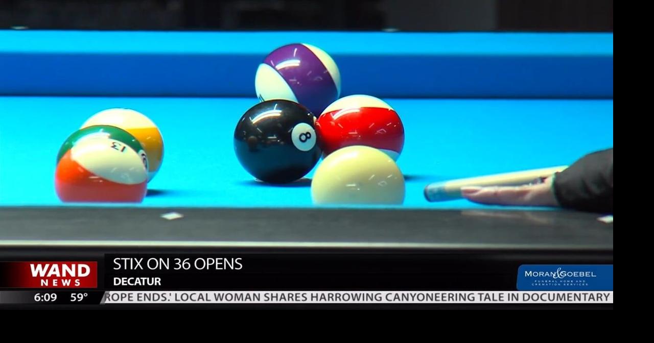 Stix on 36 cuts ribbon on new pool hall in Decatur | Videos | wandtv.com