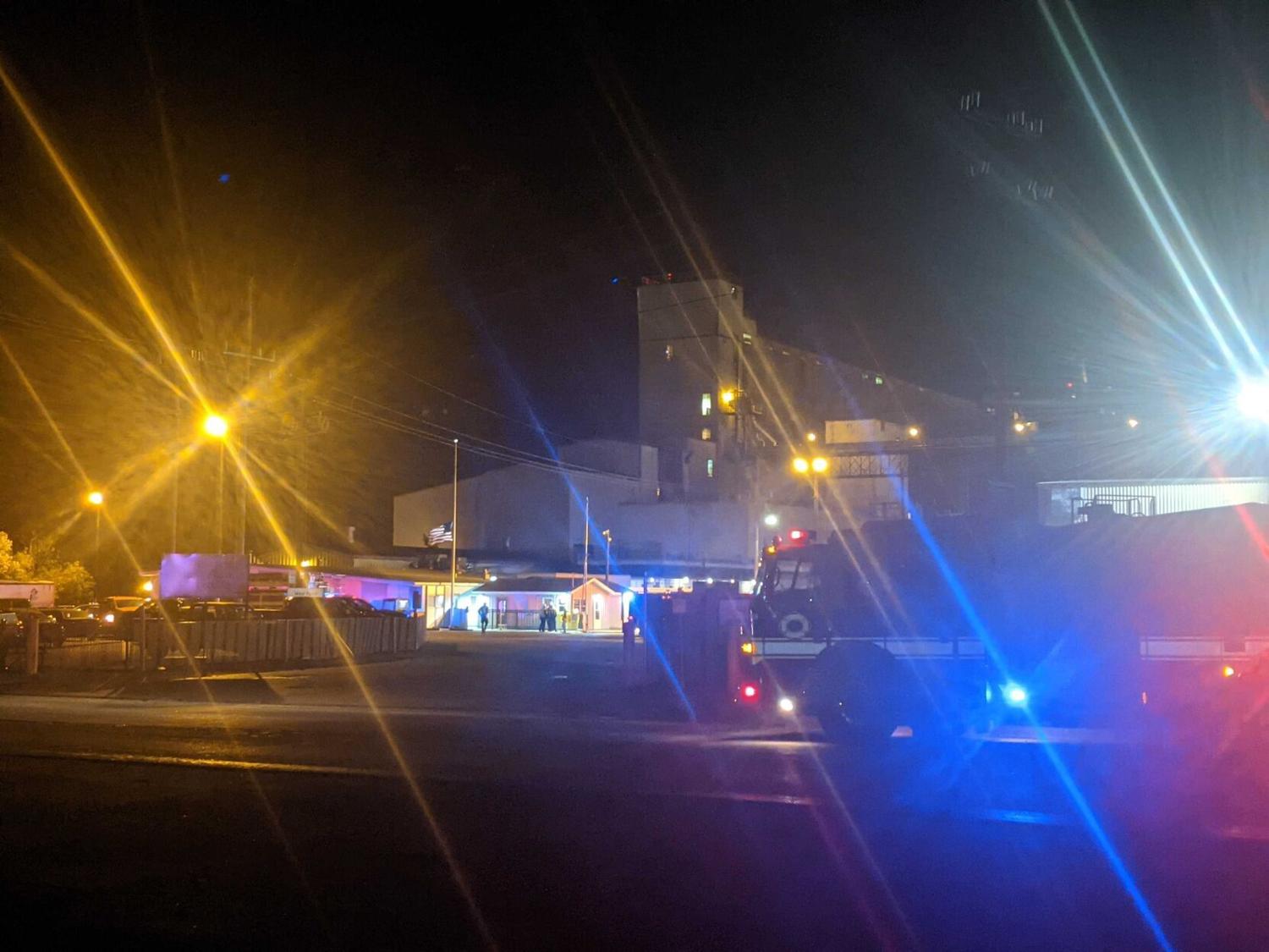 Emergency services respond to ADM West Plant for reports of an ...