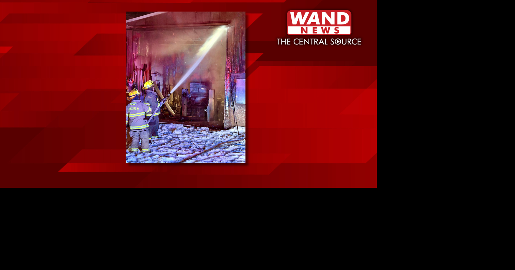 Pole barn catches fire in Lincoln IL | News | wandtv.com