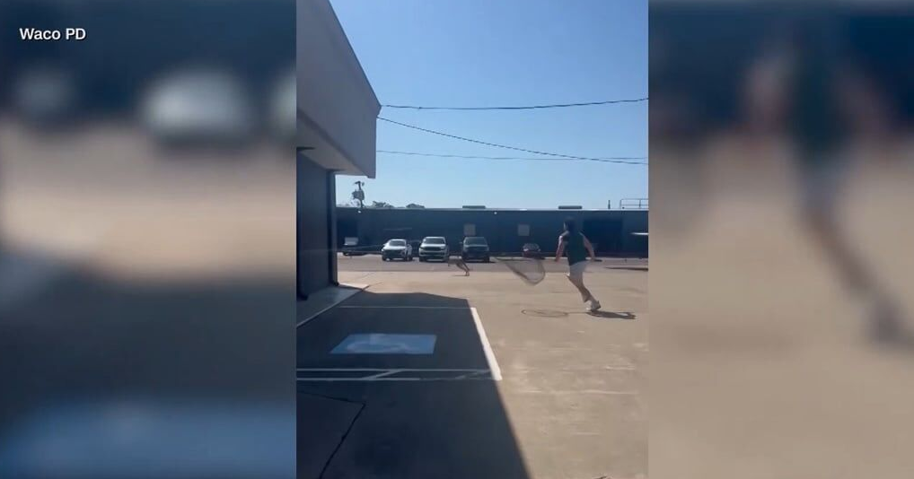 Cops get the jump on unusual suspect | Videos | wandtv.com